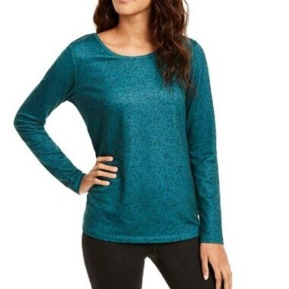 Ideology | Tops | Ideology Women Blouse French Terry Long Sleeve ...